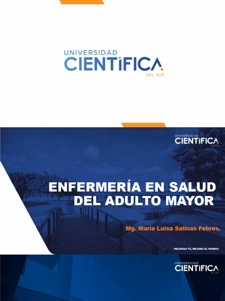 Adulto Mayor - Sem 3 | PDF