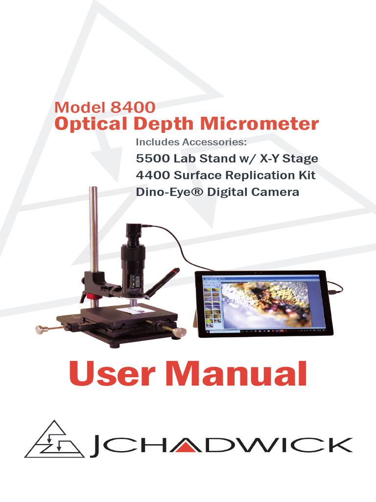 Optical Micrometer 8400-8 JChadwick | PDF | Screw | Poly(Methyl ...