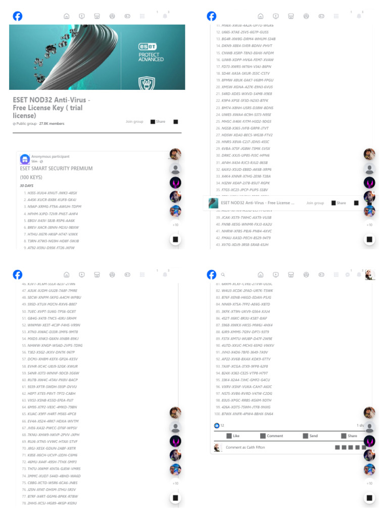 ESET NOD32 Anti-Virus - Free License Key (Trial License) SMAT PREMIUMO ...