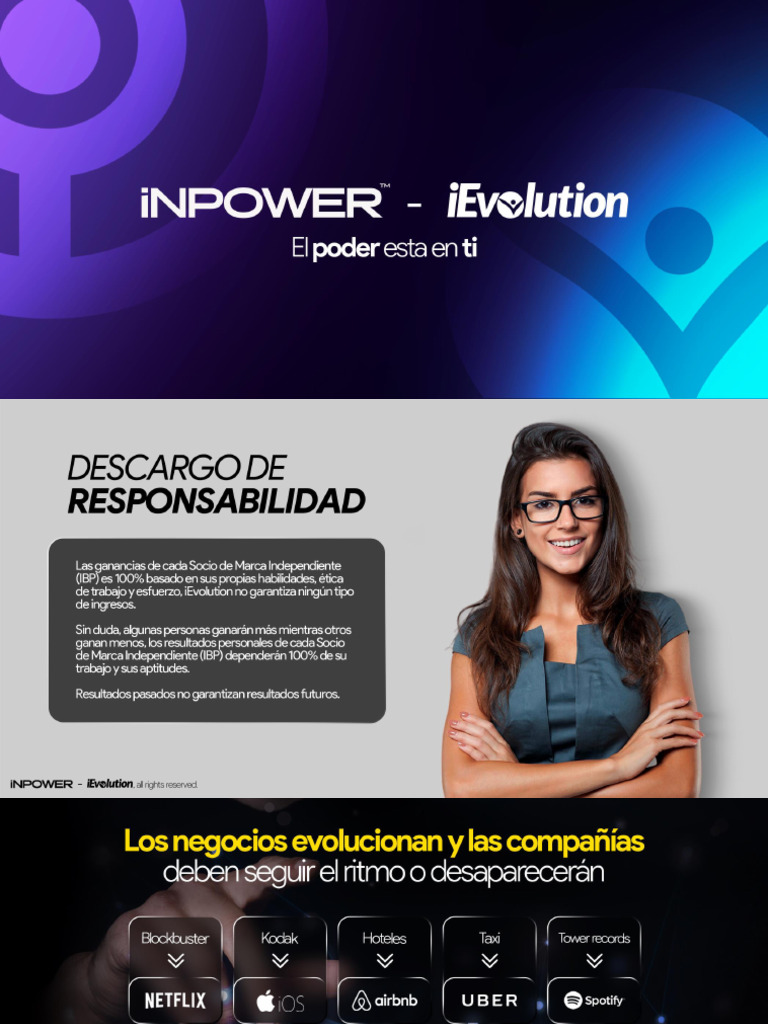 Presentación inPower-iEvolution 2024 | PDF