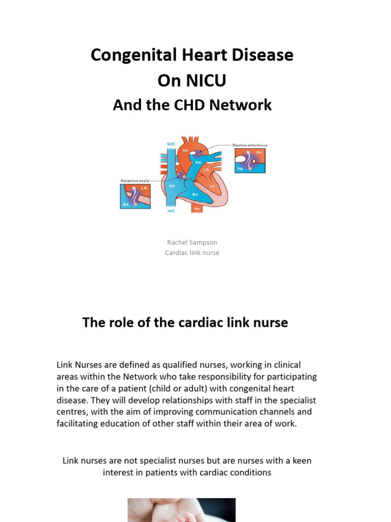CHD On NICU | PDF | Congenital Heart Defect | Heart