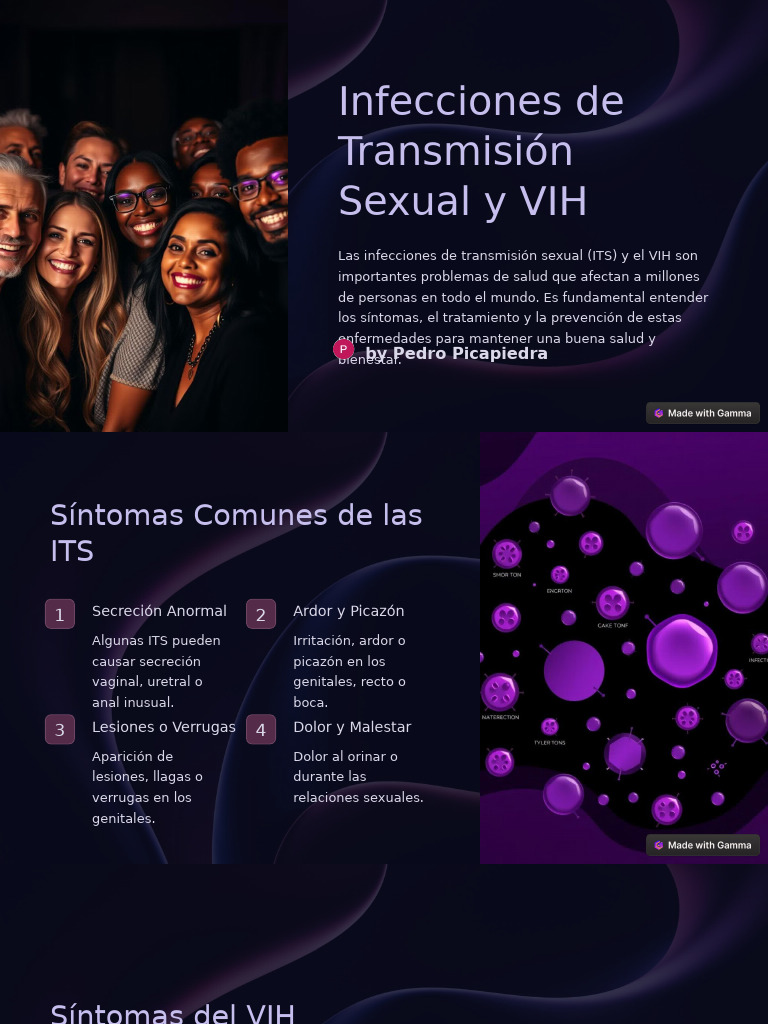 Infecciones de Transmision Sexual y VIH | PDF | VIH | Infección transmitida sexualmente