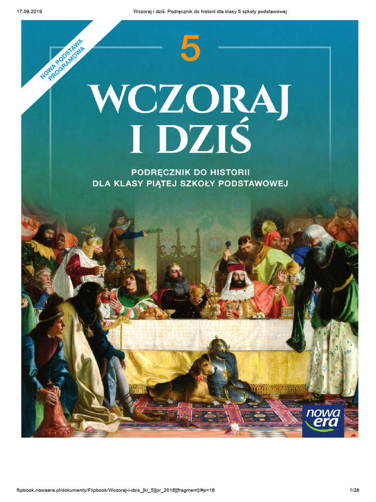 HISTORIA - Wczoraj I Dziś. Podręcznik Do Historii Dla Klasy 5 Szkoły Podstawowej | PDF