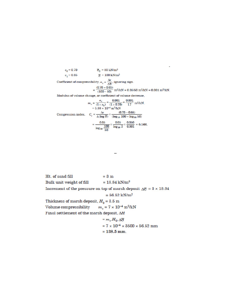 Compressibility and Consolidation of Soil | PDF | Civil Engineering ...