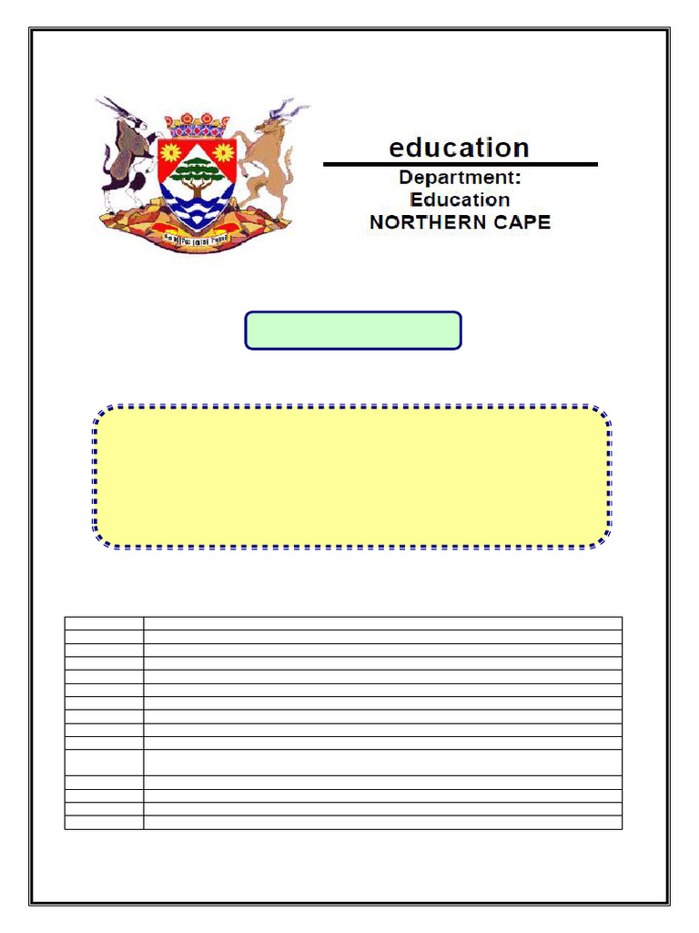 Grade 11 Control Test 2 Marking Guideline | PDF