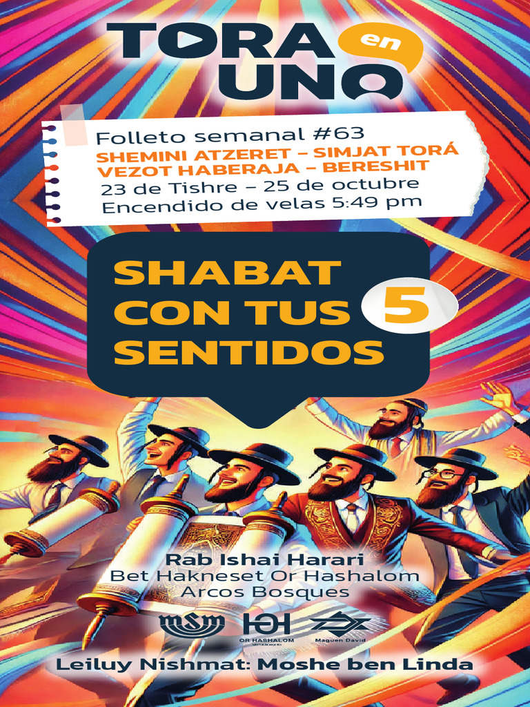 Tora en Uno - SIMJAT TORA | PDF | Shabat | Razón