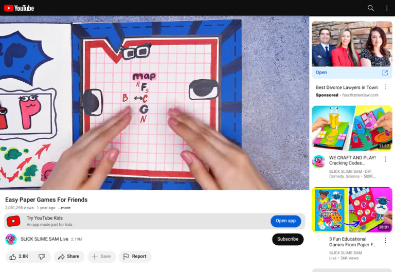 Easy Paper Games For Friends - YouTube | PDF
