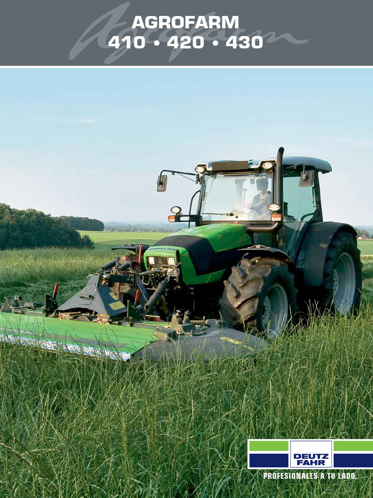 Agrofarm 108113334528032012 | PDF | Tractor | Factores humanos y ergonomía
