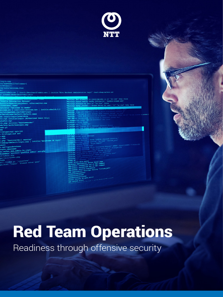 NTT Red Team Operations Overview | PDF | Security | Computer Security