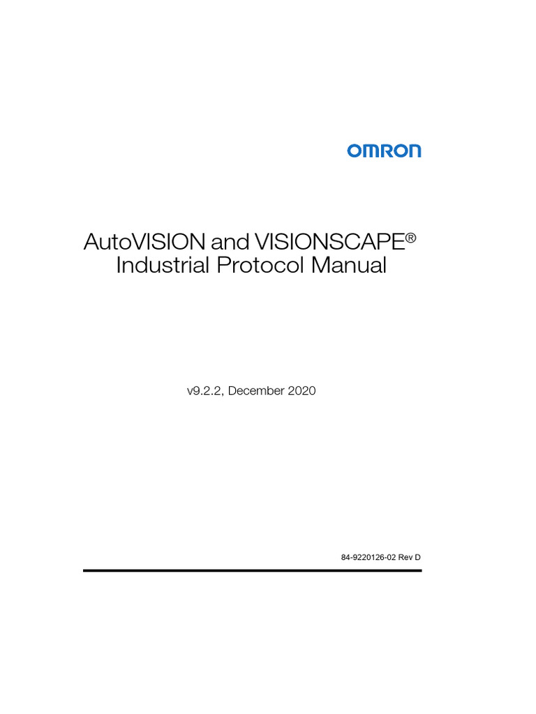 OCR Industrial Protocol Manual EN 202101 Z64-E3-01 | PDF | Programmable ...