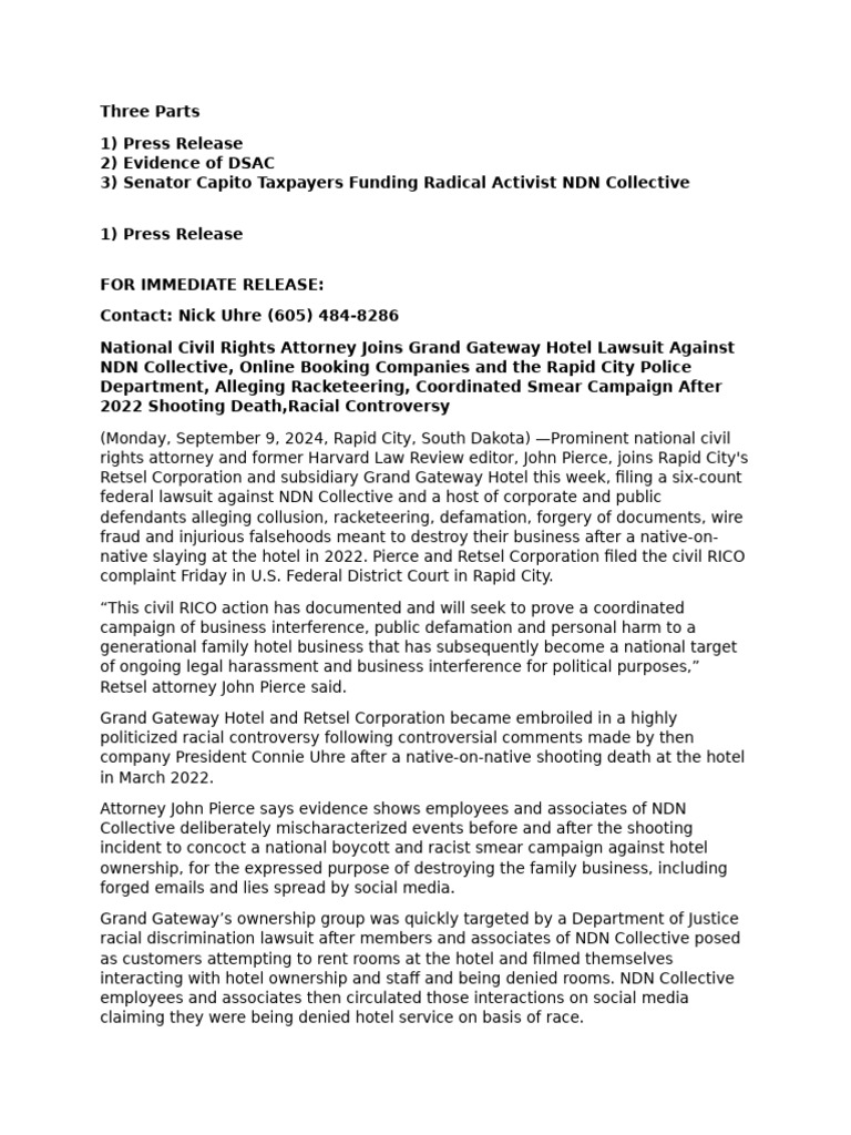 National Civil Rights Attorney Joins Grand Gateway Hotel Lawsuit ...