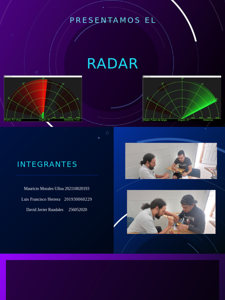 Sistema de Radar con Arduino y Ultrasonido | PDF | Radar | Tecnología ...