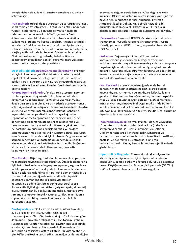 Final Notu Toplu | PDF