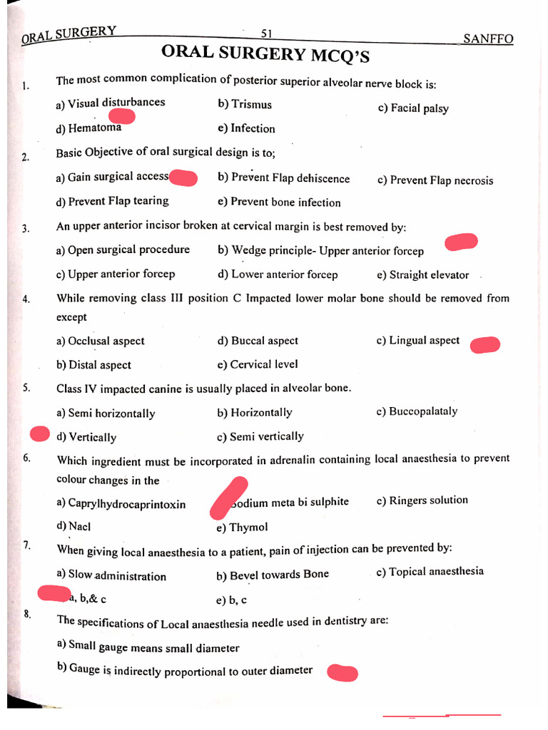 Surgery Mcqs Sanffo With Key | PDF