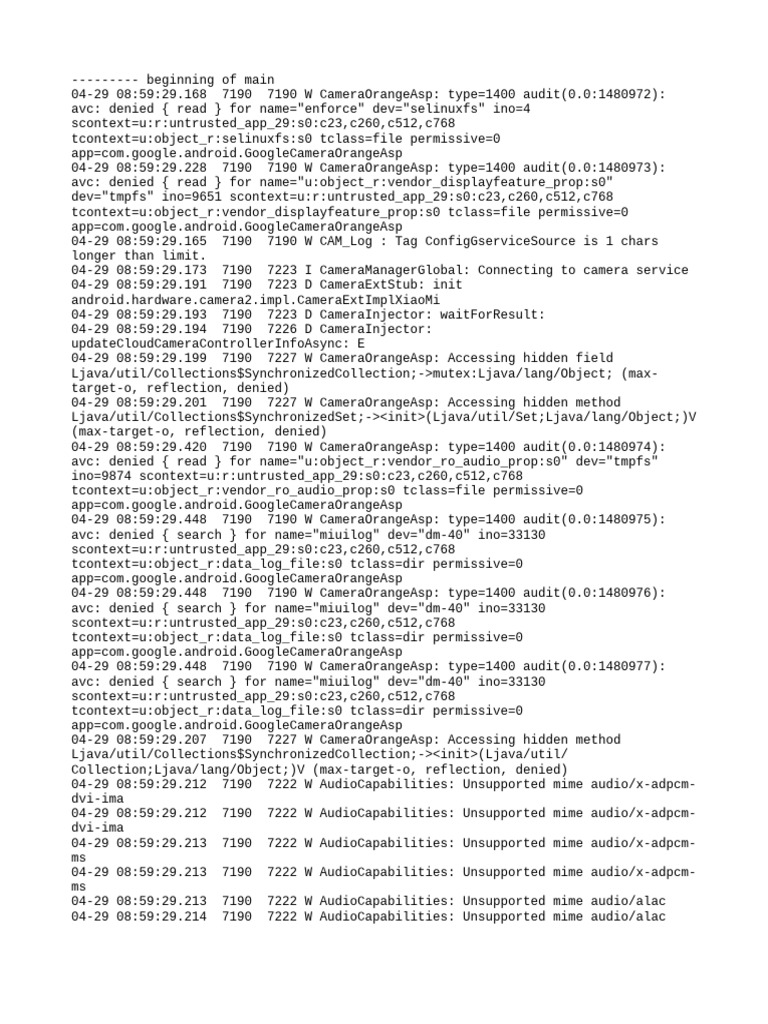Log Cat 1714395569036 | PDF | Software | Computer Science