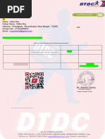 DTDC Rate Quotation-4 | PDF | Cargo | Business