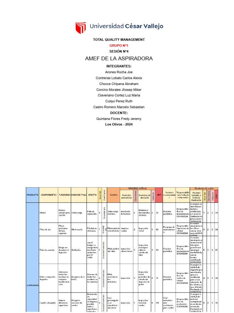 Amef - Grupo 1 | PDF