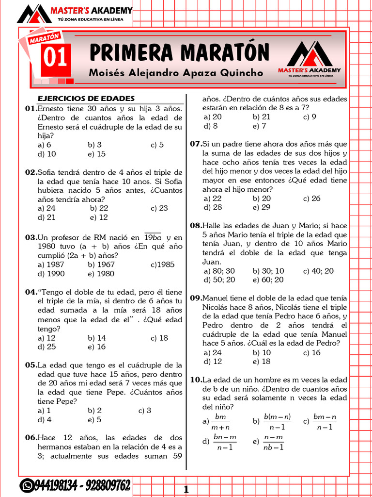 Primera Maraton Temp 2 | PDF | Triángulo | Politopos