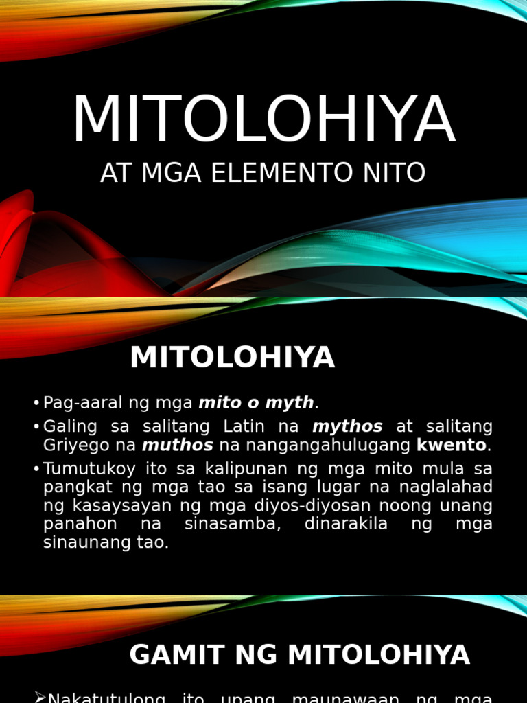 Quarter 2 Filipino 10 Mitolohiya | PDF