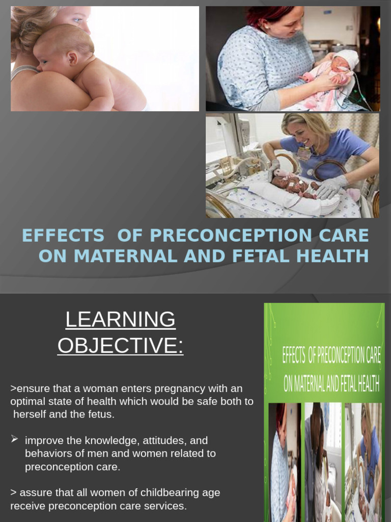 Preconception Care 2 | PDF | Safe Sex | Sexually Transmitted Infection