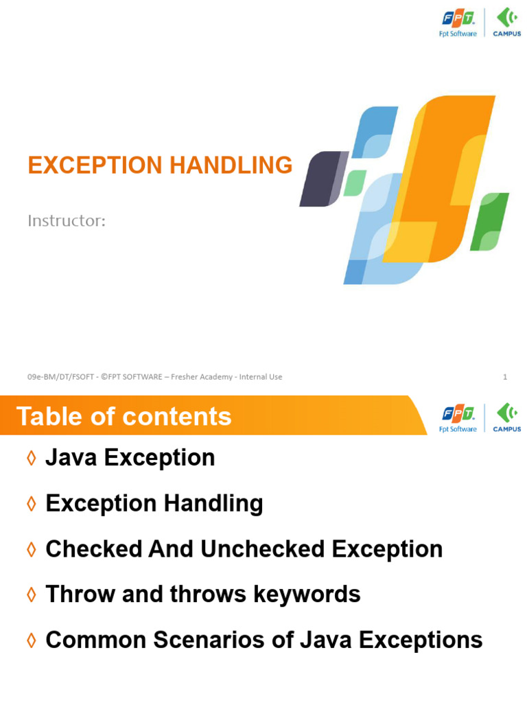 Unit08_Exception Handing | PDF | Class (Computer Programming) | Java ... Unit08_Exception Handing | PDF | Class (Computer Programming) | Java ...