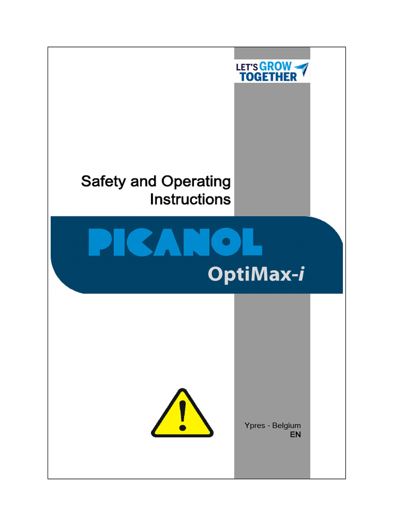 01 A10 Safety Operation Instructions | PDF | Switch | Waste