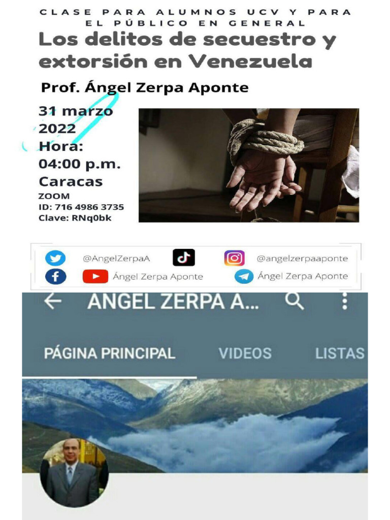 Secuestro | PDF | Secuestro | Extorsión