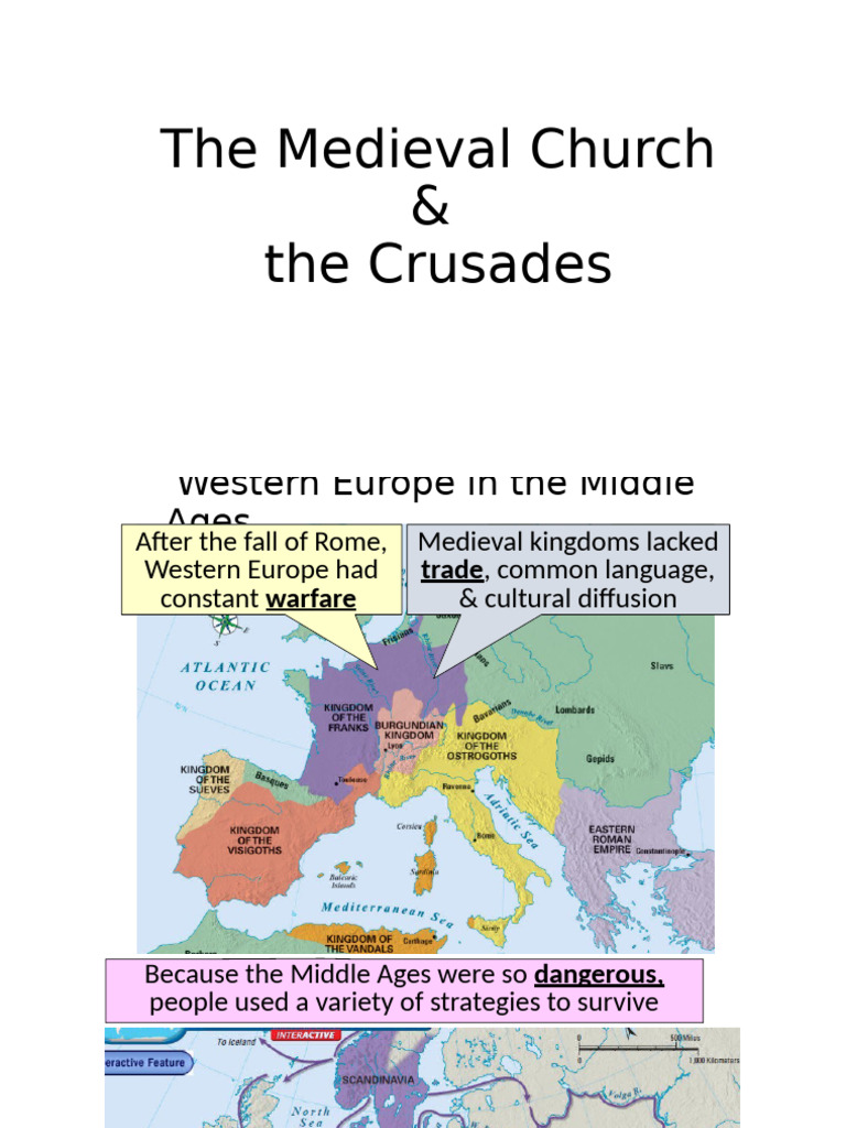 The Medieval Church & The Crusades | PDF | Middle Ages | Catholic Church