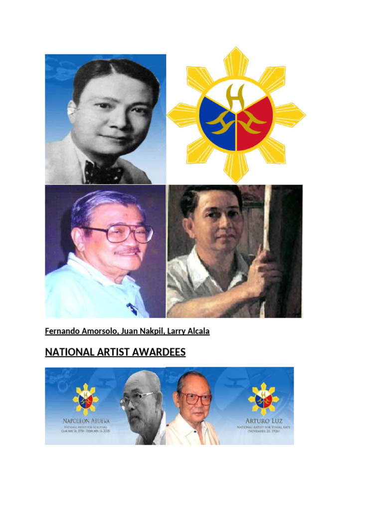 Gmaba, National Artist. | PDF