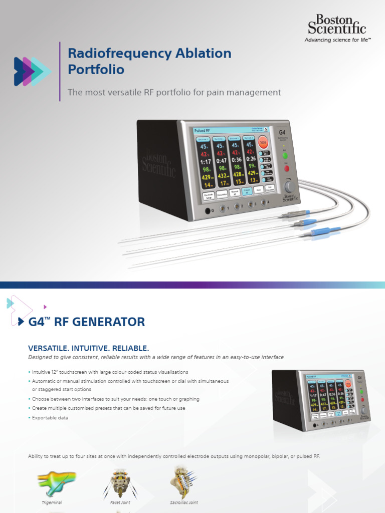 Boston Scientific G4 | PDF | Clinical Medicine | Medical Specialties