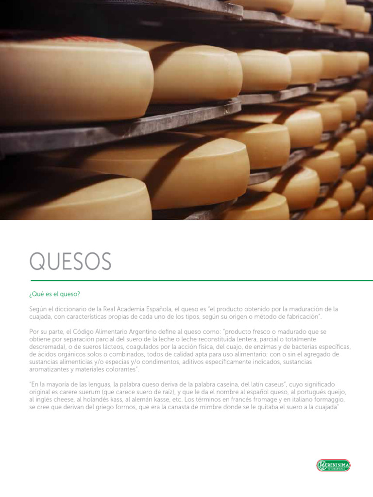 Quesos | PDF | Queso | Leche