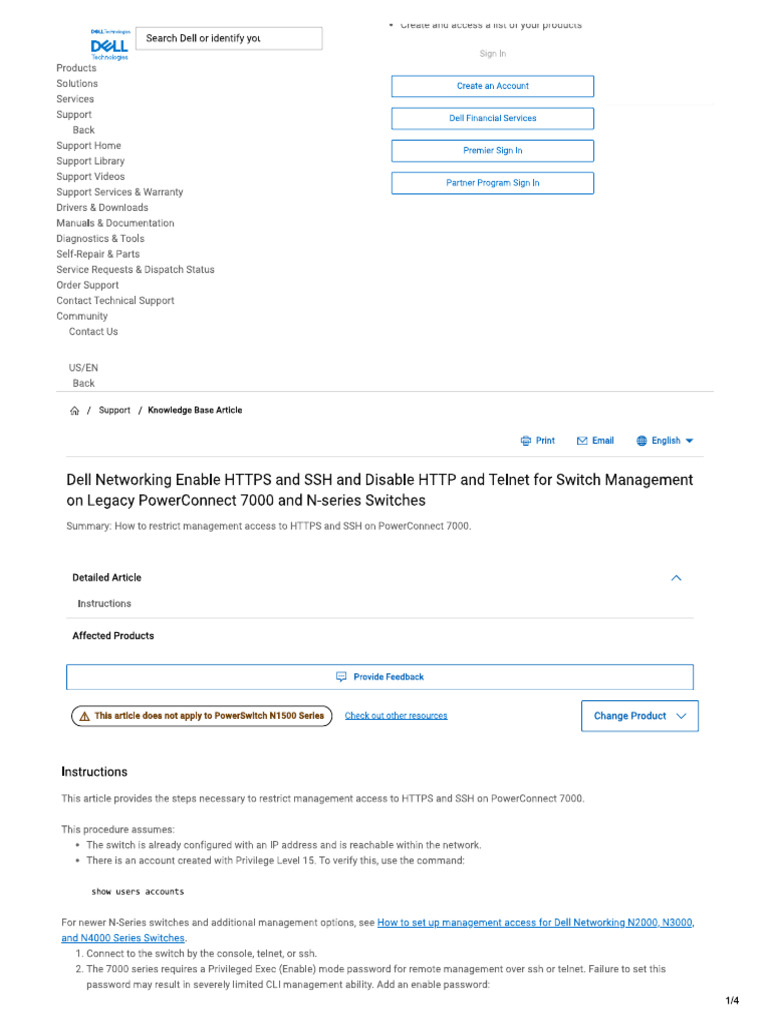 Dell Ethernet Manual | PDF
