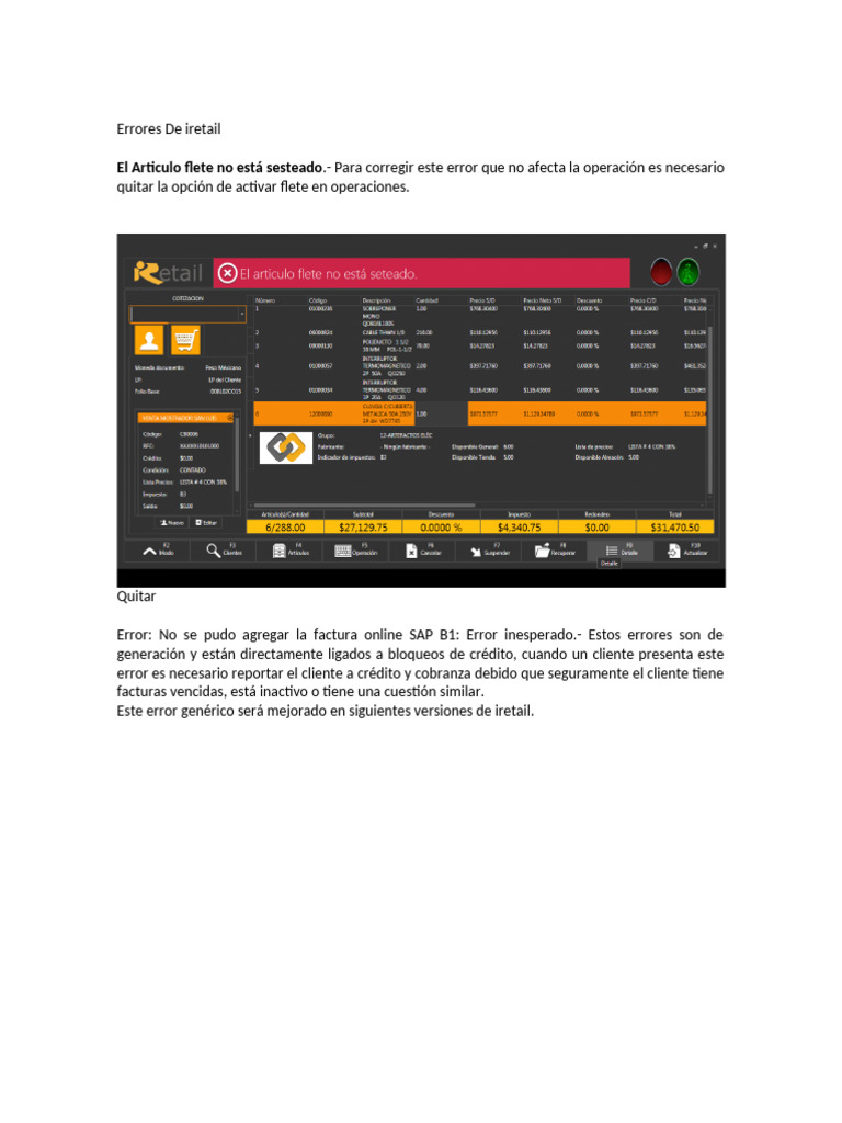 Manual de Codigos de Error | PDF