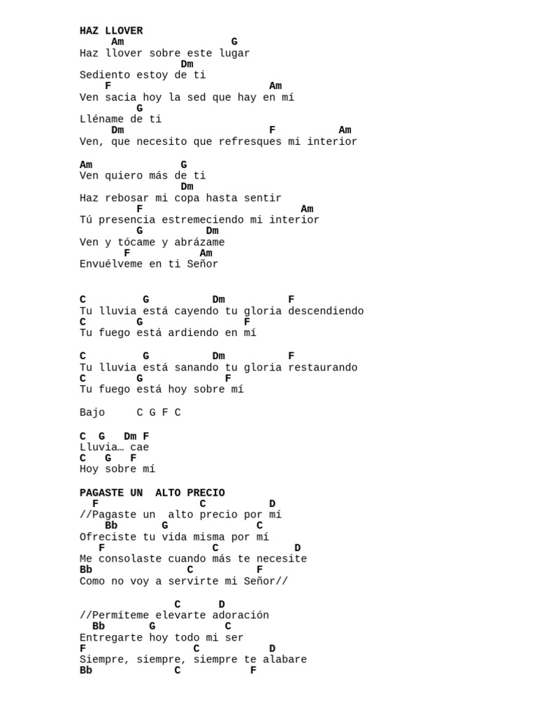 Haz Llover | PDF | Concepciones de dios | Teología