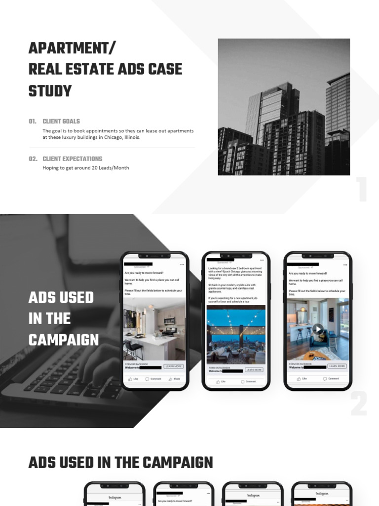 Real Estate Ads Campaign Case Study | PDF