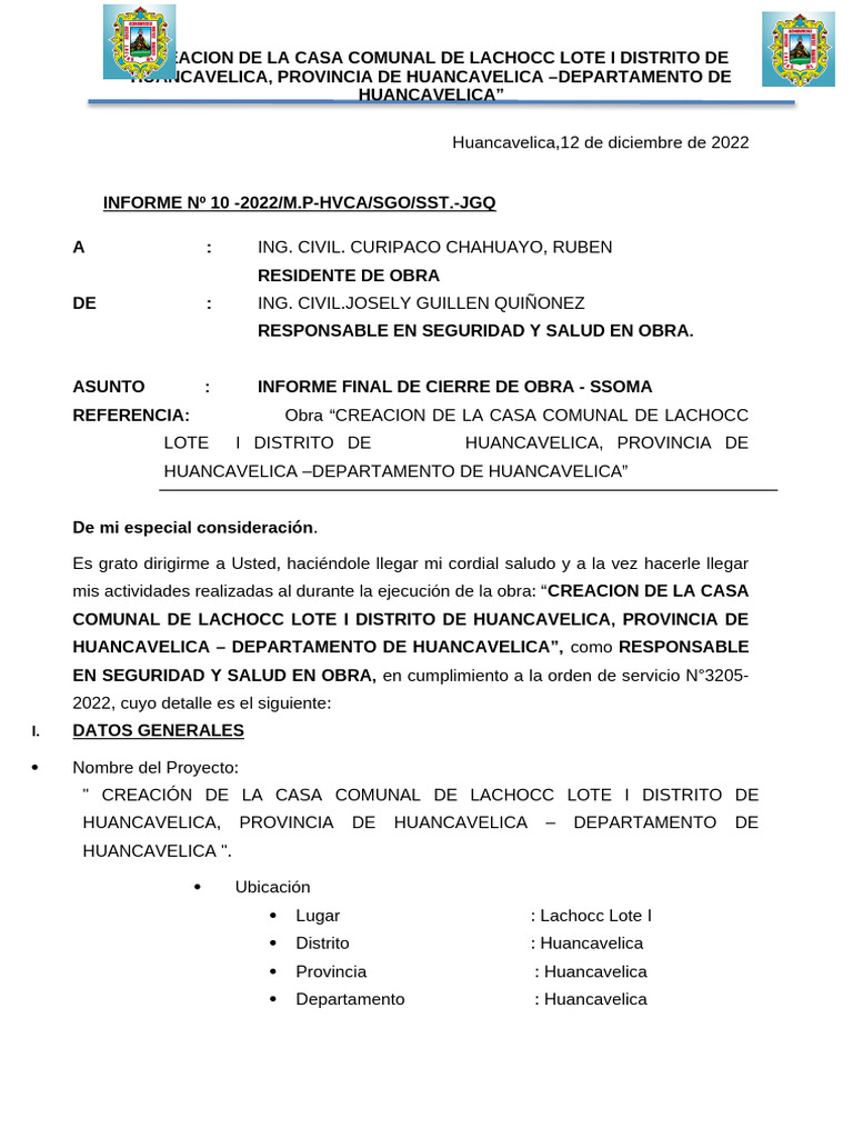 Informe Hasta La Pag 7 OKI | PDF