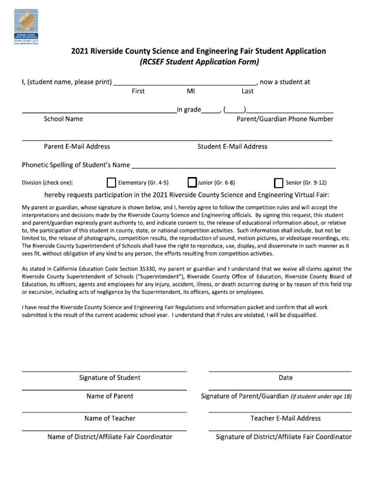science fair sheet | PDF