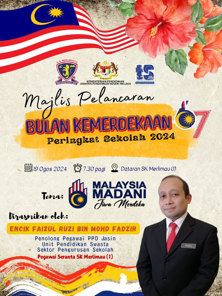 Final - Buku Program Pelancaran Bulan Kemerdekaan Skm1 2024 | PDF