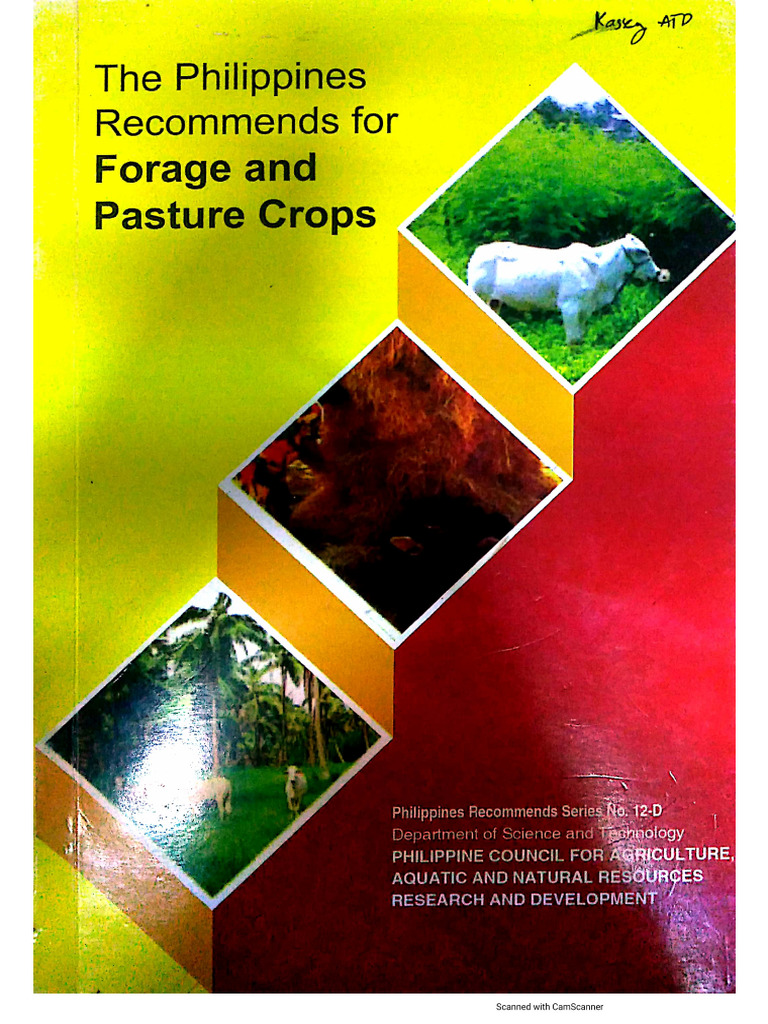 Pcaard Forage and Pasture Crops | PDF
