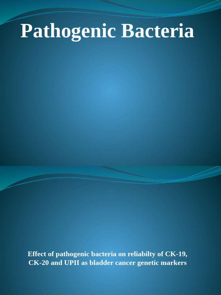 Microbiology Presentation - Pathogenic Bacteria | PDF | Urinary Tract ...