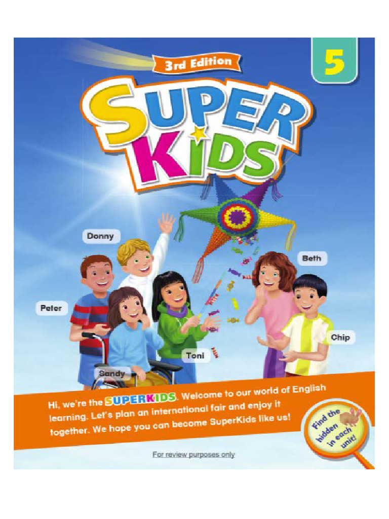 หนังสือ Super Kids 5 ชั้นป.5 หน่วย Unit 1 -2 PDF | PDF