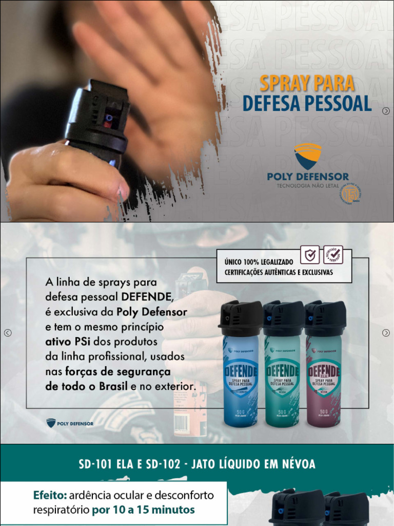 Poly Defensor - Catalogo Linha Civil | PDF