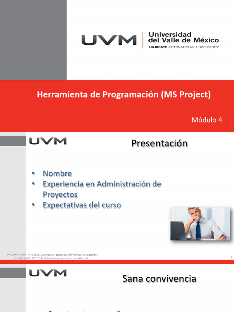 M4 Herramienta de Programación MS Project | PDF | Desarrollo de productos | Gestión de proyectos