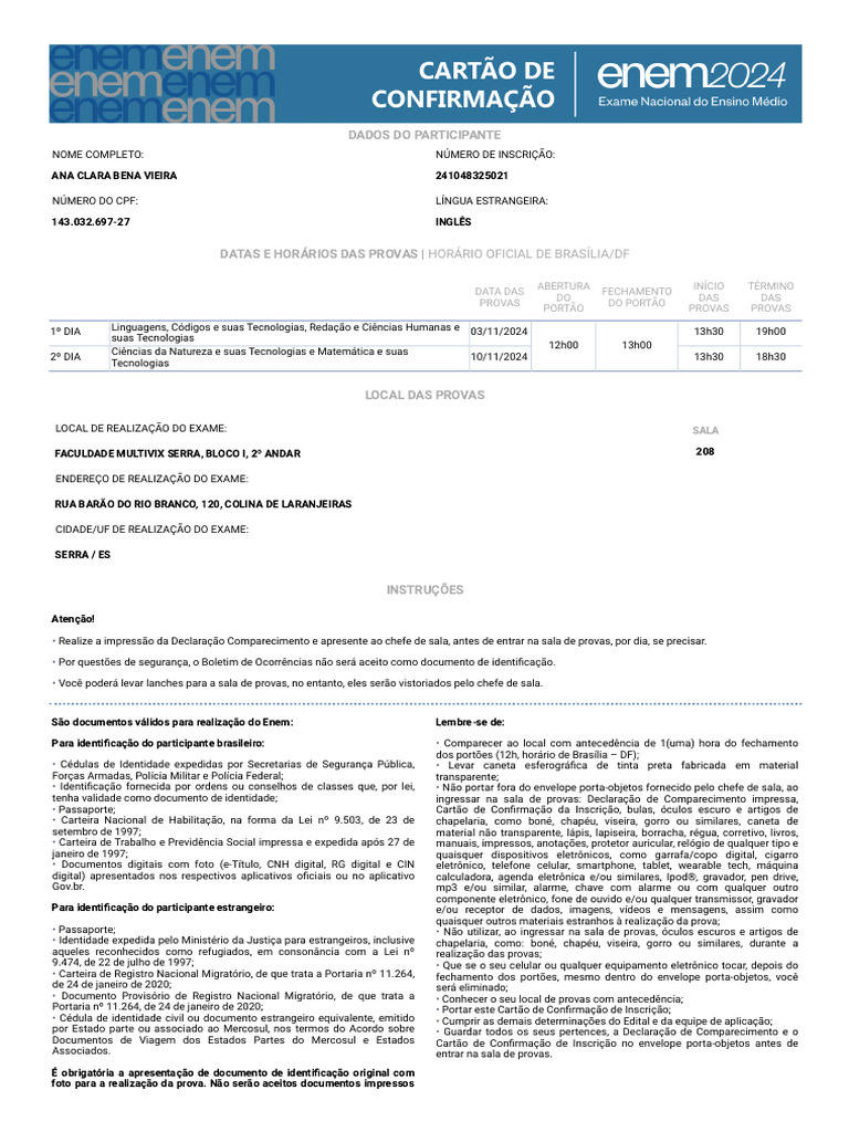 Blob Https Enem - Inep.gov - BR | PDF