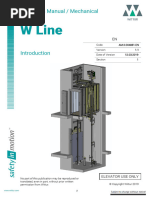 OTIS LFT Layout Drawing | PDF | Elevator | Door