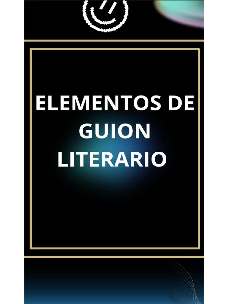 Elementos Del Guión Literario | PDF