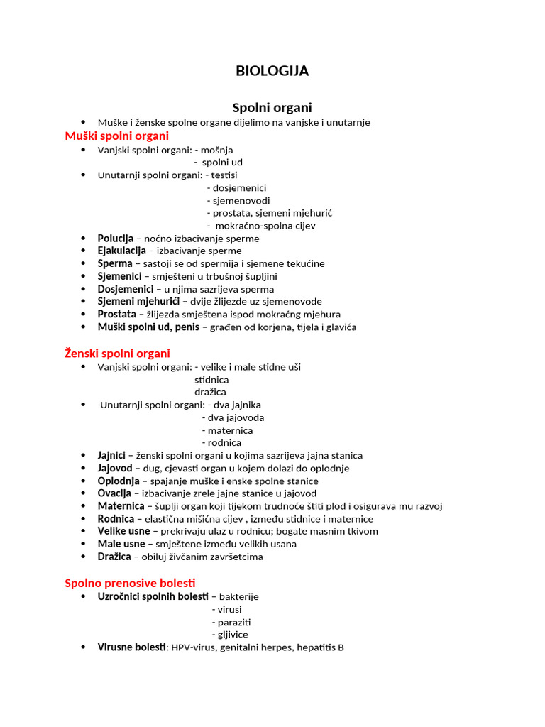 Biologija 2 | PDF