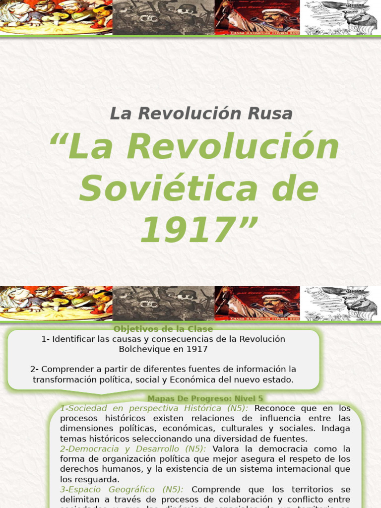 2CICLO Revolución Rusa | PDF | revolución rusa | Unión Soviética