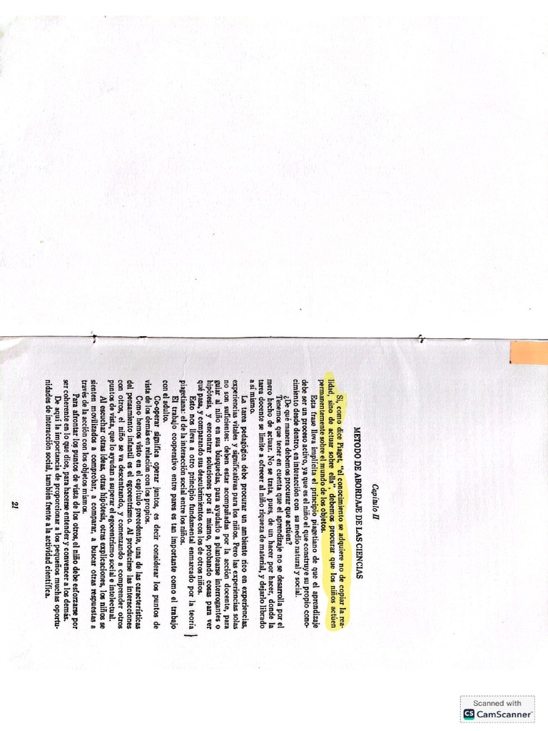 “C.N en el ciclo inicial” Cap.2 | PDF