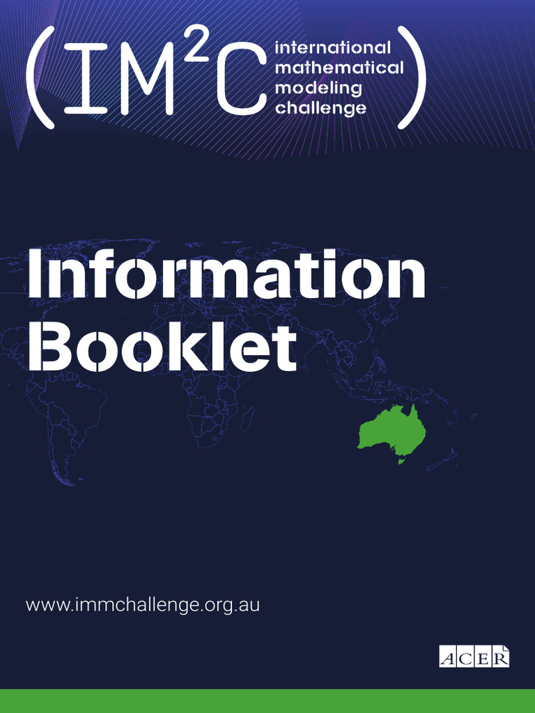 IM2C Information Booklet | PDF | Mathematics | Theory
